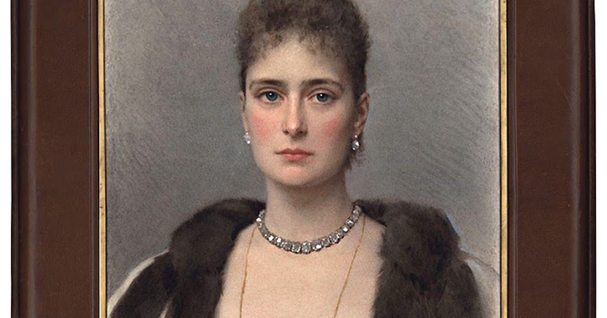 The Life of Empress Alexandra: Portrait of Alexandra by Sokolov, 1890s