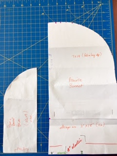 Beyond the Fringe Crafts: Prairie Bonnet Tutorial