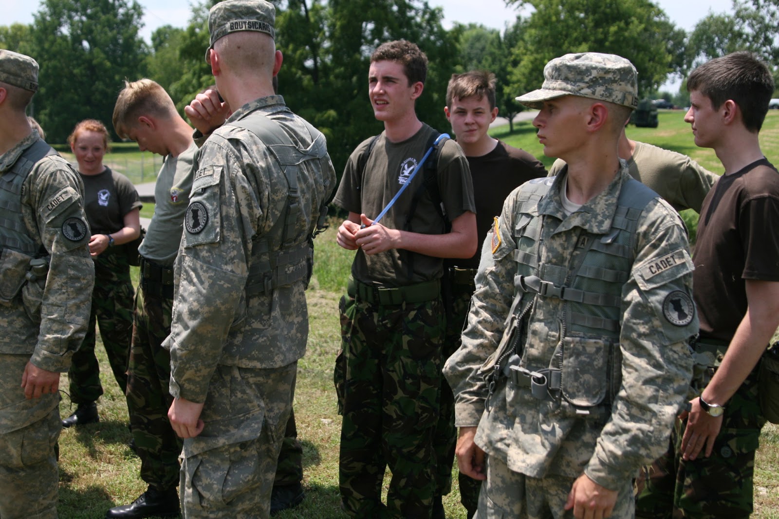 U.S. Army Cadet Corps: Cadet Rangers and British ACF Run Obstacle ...