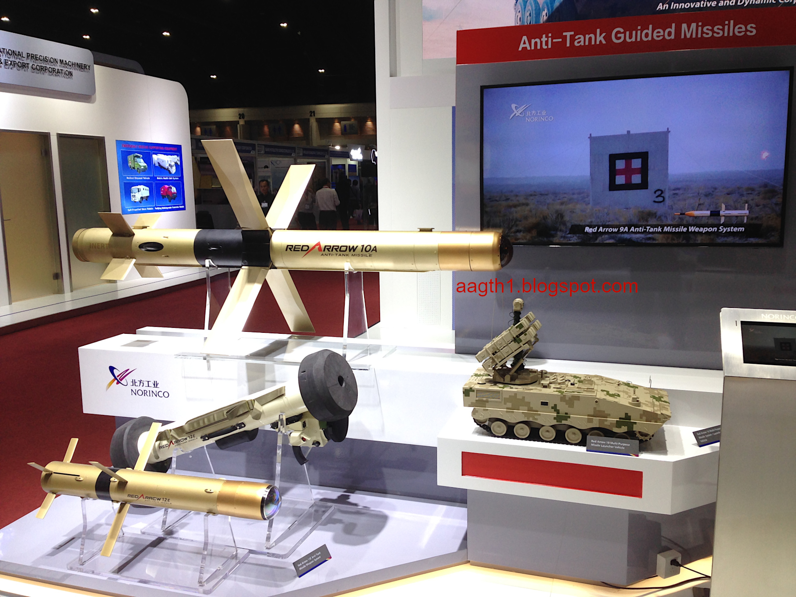 AAG_th บันทึกประจำวัน: จีนส่งมอบอาวุธปล่อยนำวิถีต่อสู้รถถัง Red Arrow ...