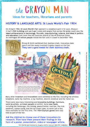 The Library Voice: Let's Celebrate National Crayon Day With Special ...