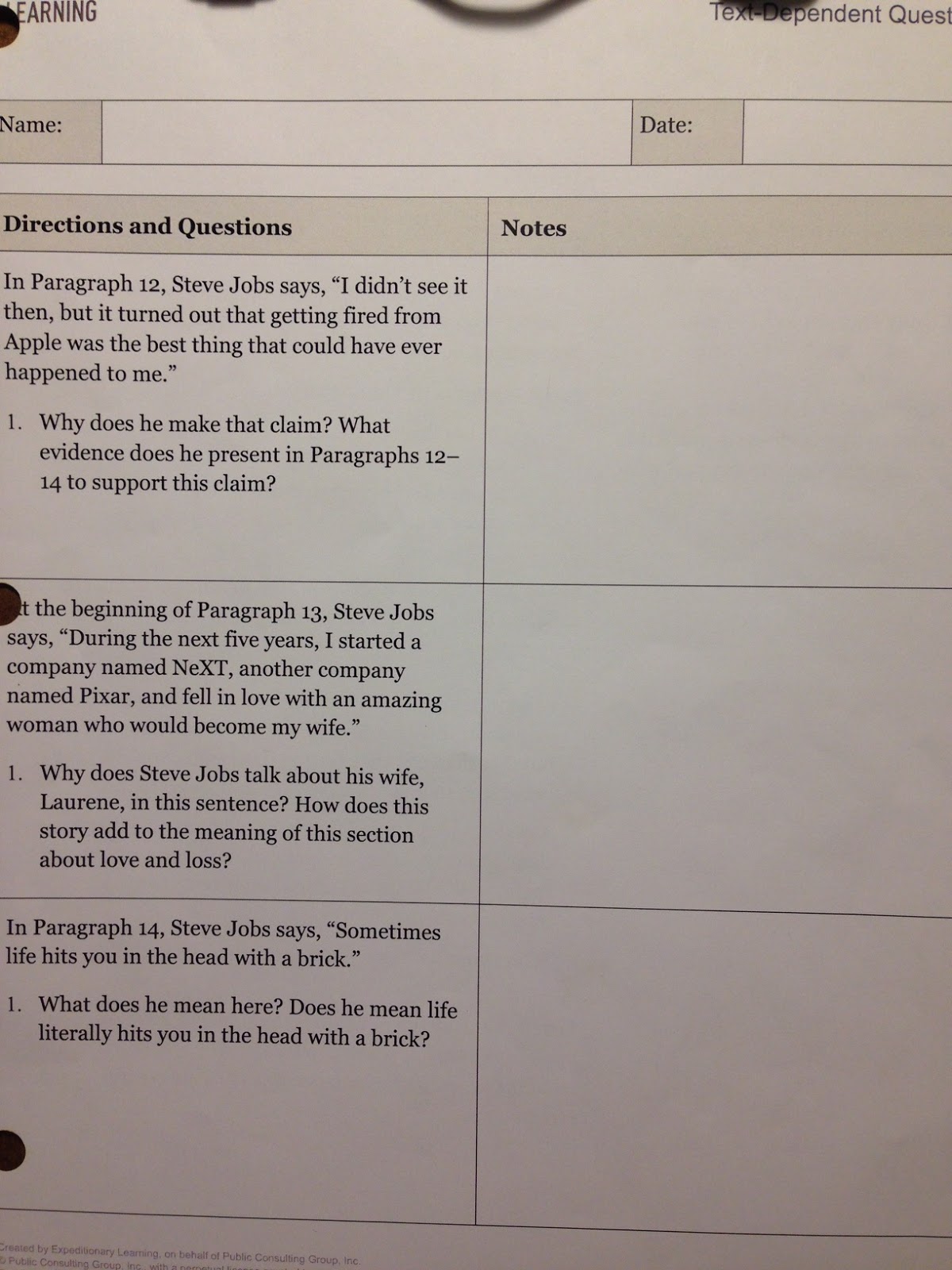 Mr. Trumble’s Blog: Day #103 - 3/1/16 - Unit 3: Ch 12 Bud, Not Buddy ...