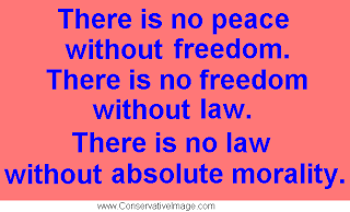 In The Constitution: Freedom + Morality = Liberty