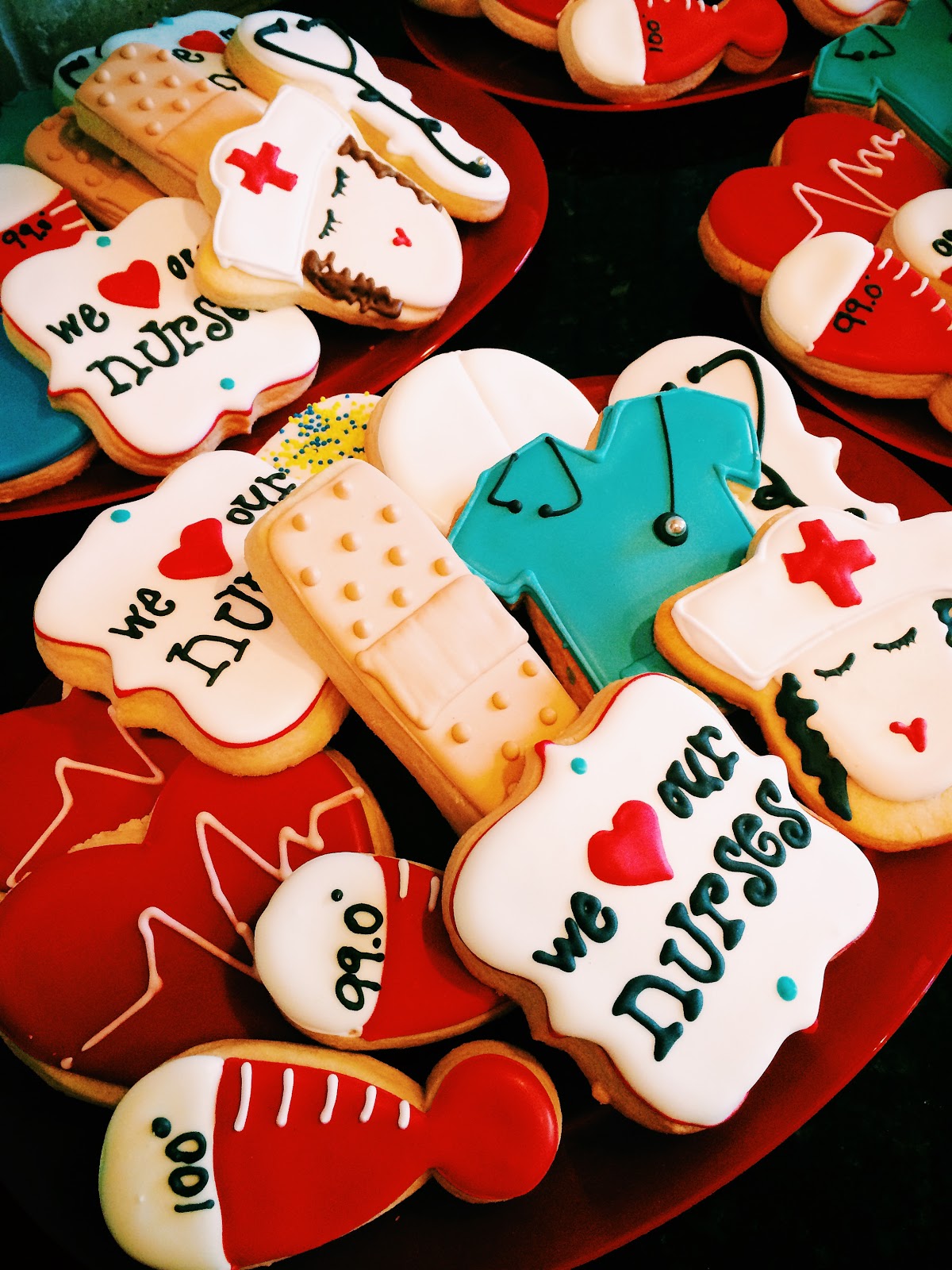 Sweet G Cookie Co.: Nurse's Week cookies