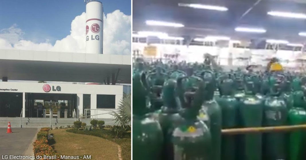 LG Manaus doa todo seu estoque de oxigênio para salvar pacientes com ...