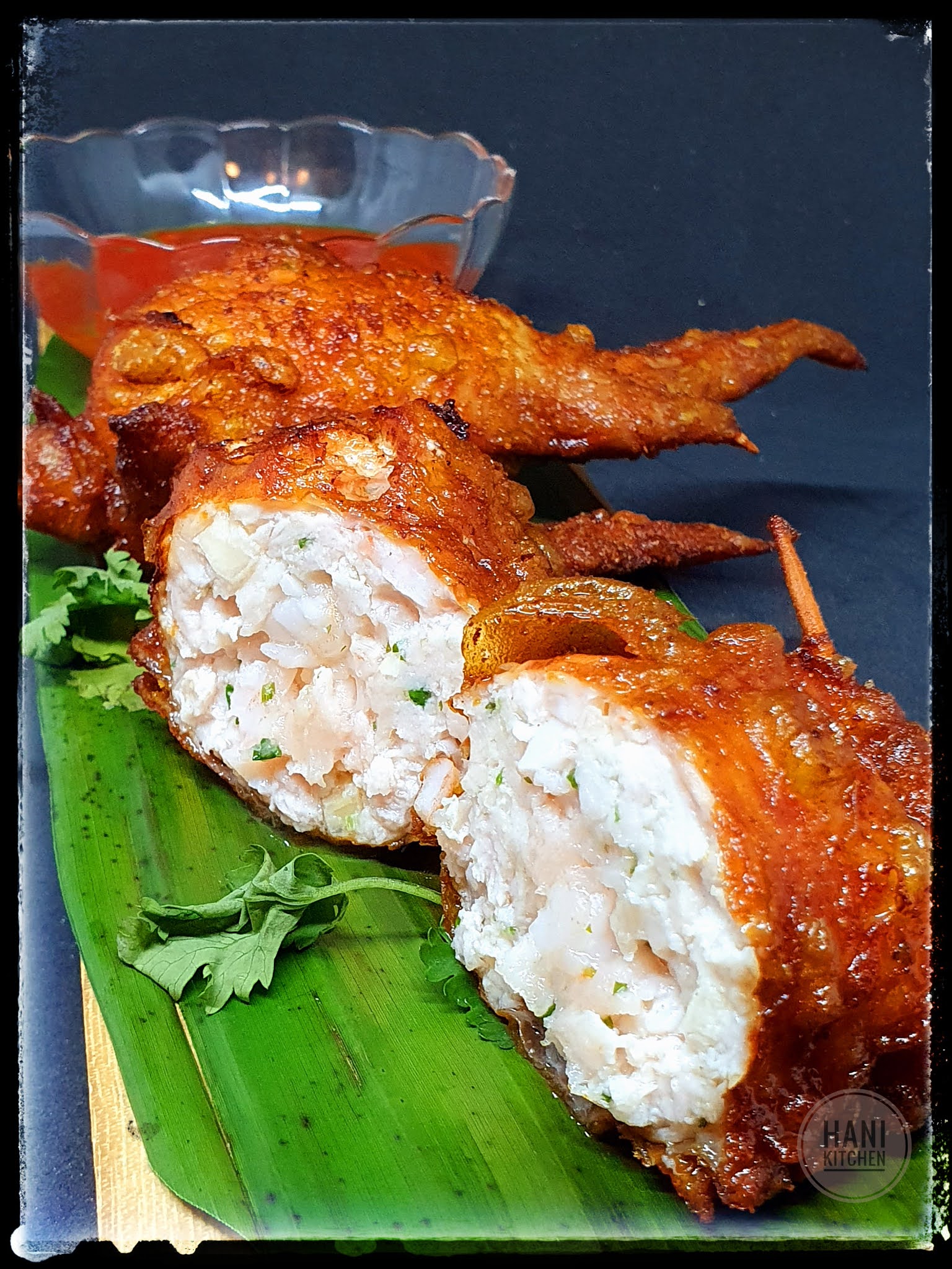 Hani's Kitchen: Thai Style Stuffed Chicken Wings