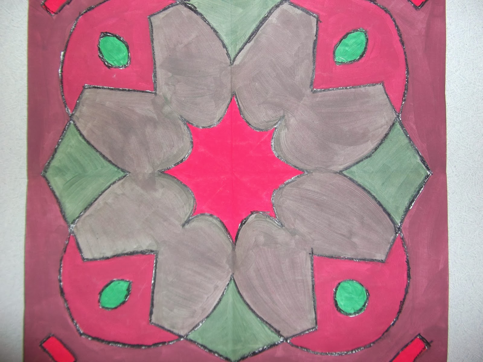 Mr. VandenBerg's Art Classes: Symmetrical Radial Design: Color Scheme ...