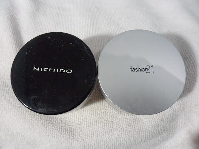 The Beauty Banana: Nichido Final Powder vs Fashion 21 loose powder Review