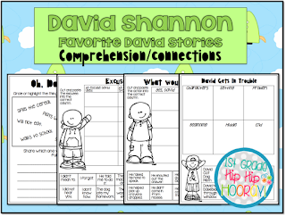 1st Grade Hip Hip Hooray!: Favorite David stories with author ...