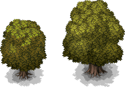 RPG maker Z: Tiles: Árvores Mágicas