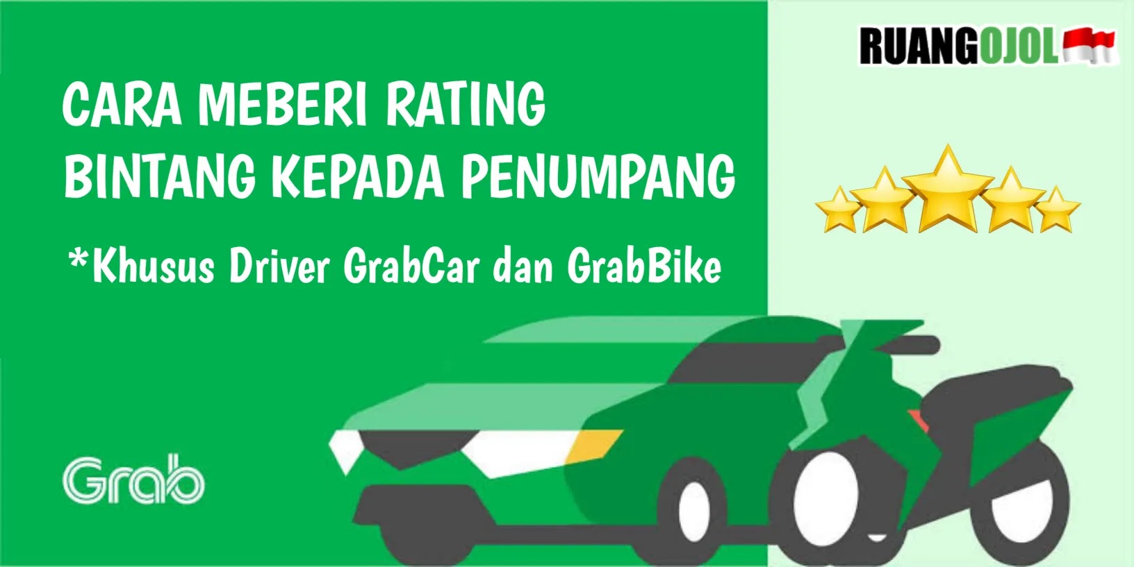 Cara Memberi Penilaian Rating di Aplikasi Grab Driver Terbaru