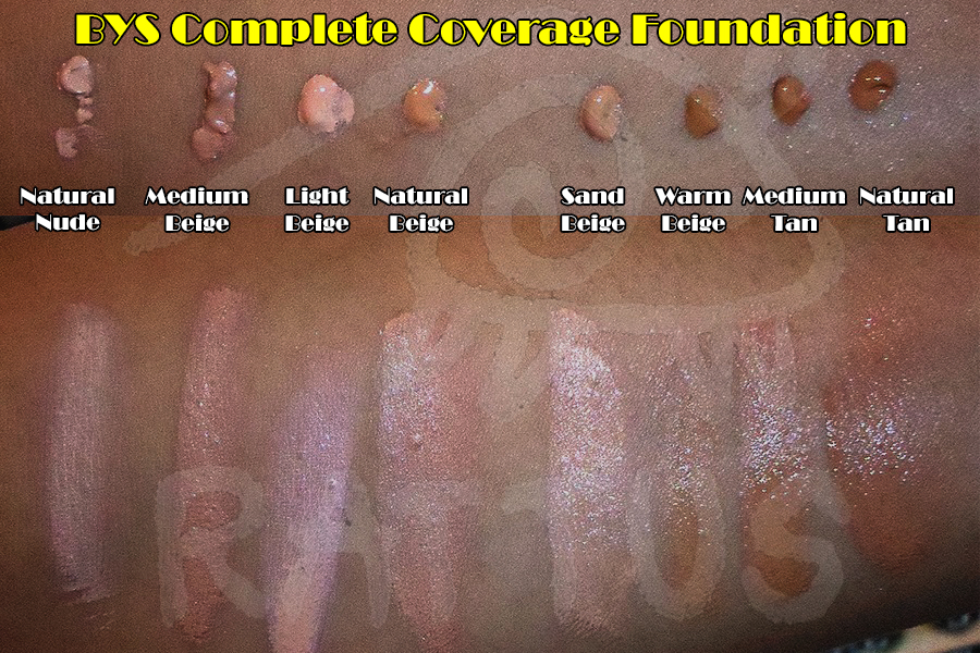 FACE: BYS Complete Coverage Foundation in Warm Beige | Lady Rattus Blog