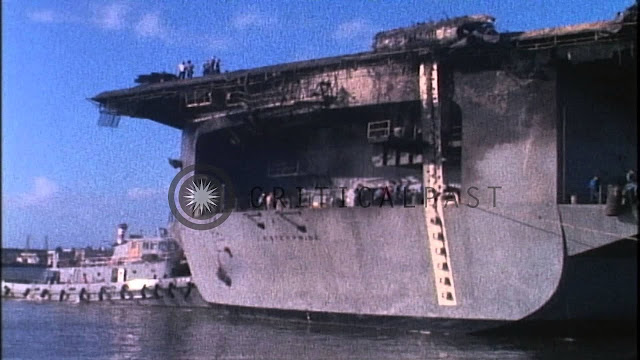 SI VIS PACEM, PARA BELLUM: L'incendio della USS Enterprise del 14 ...
