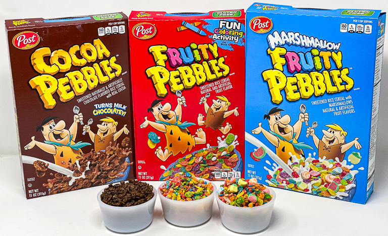 Tales of the Flowers: Saturday Morning Cereals - Pebbles Cereal ...
