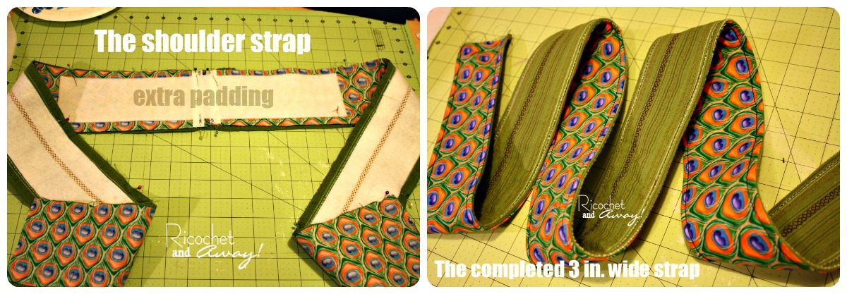 Ricochet and Away!: Easy Shoulder Bag with Gusset