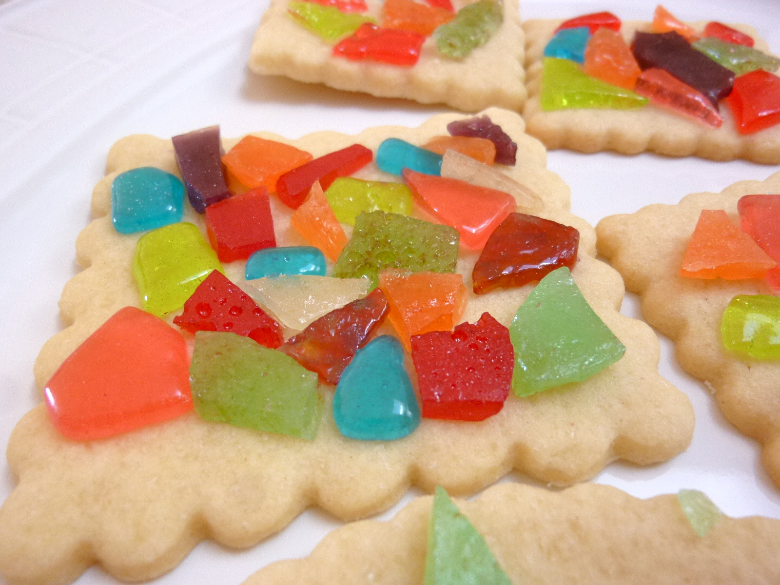 Mosaic Cookies & Giveaway Winner – Diary of a Mad Hausfrau