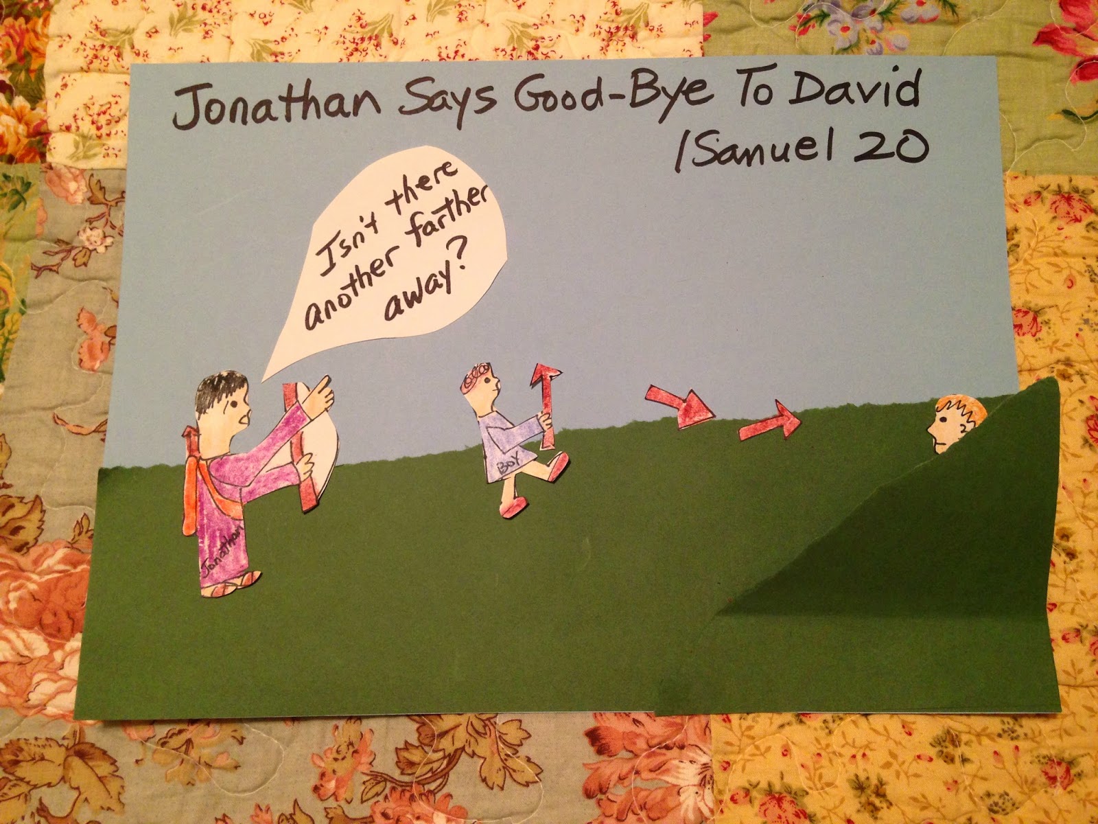 Children's Bible Lessons: Lesson - Jonathan Says Good-bye To His Friend ...