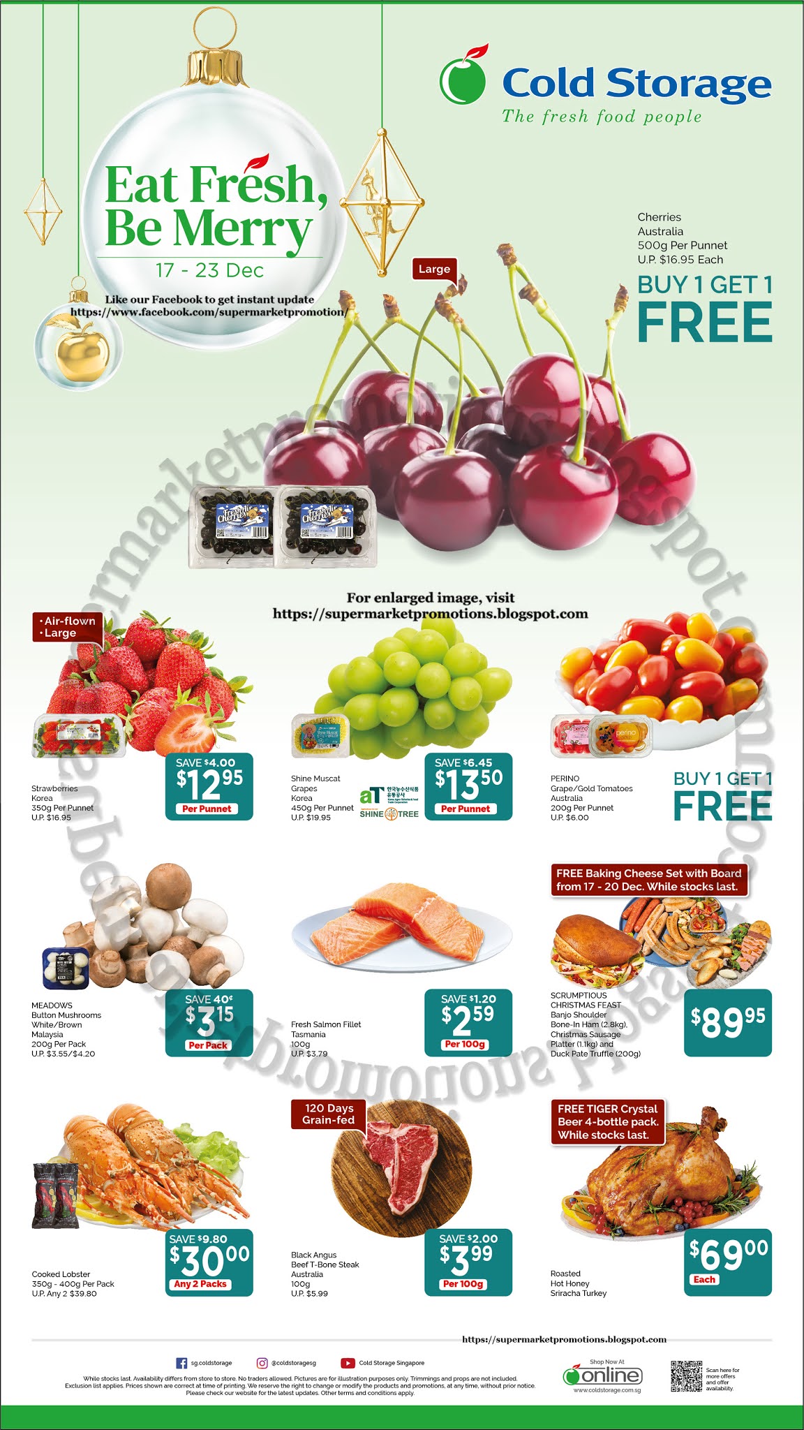 Cold Storage Fresh Promotion 17 - 23 December 2020 ~ Supermarket Promotions