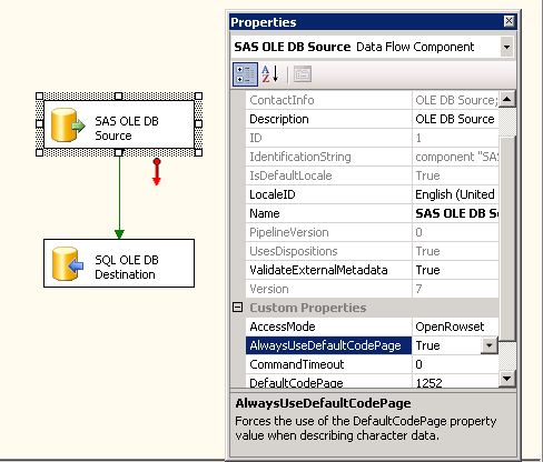 Lane's Tech Blog: Importing a .SAS7BDAT file into SQL Server Using SSIS