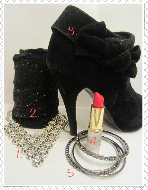 Black & White Party Flare