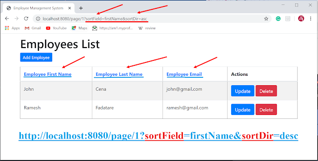 Pagination and Sorting with Spring Boot, ThymeLeaf, Spring Data JPA ...