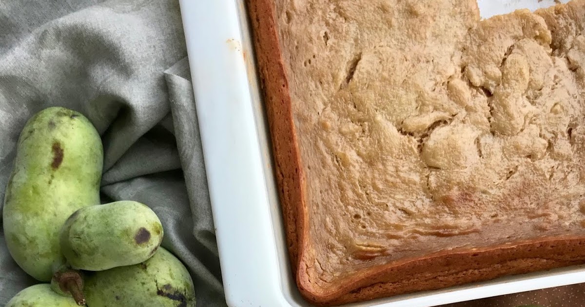 Savory Moments: Pawpaw pudding