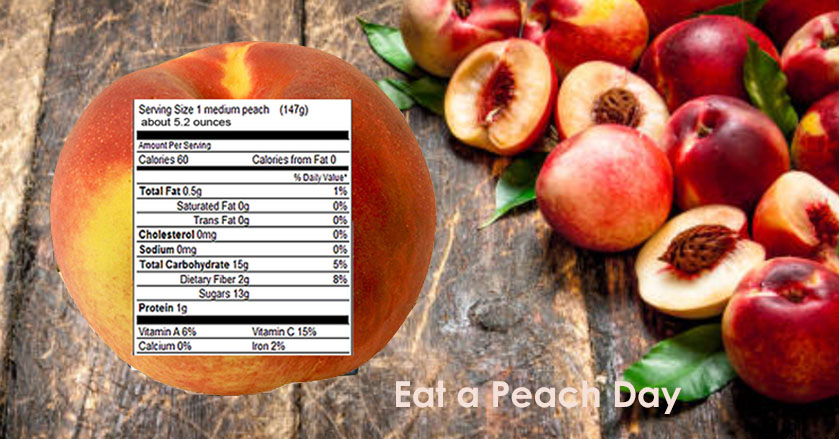 Dietitians Online Blog: August 22, Eat a Peach Day - Nutrition, Safety ...