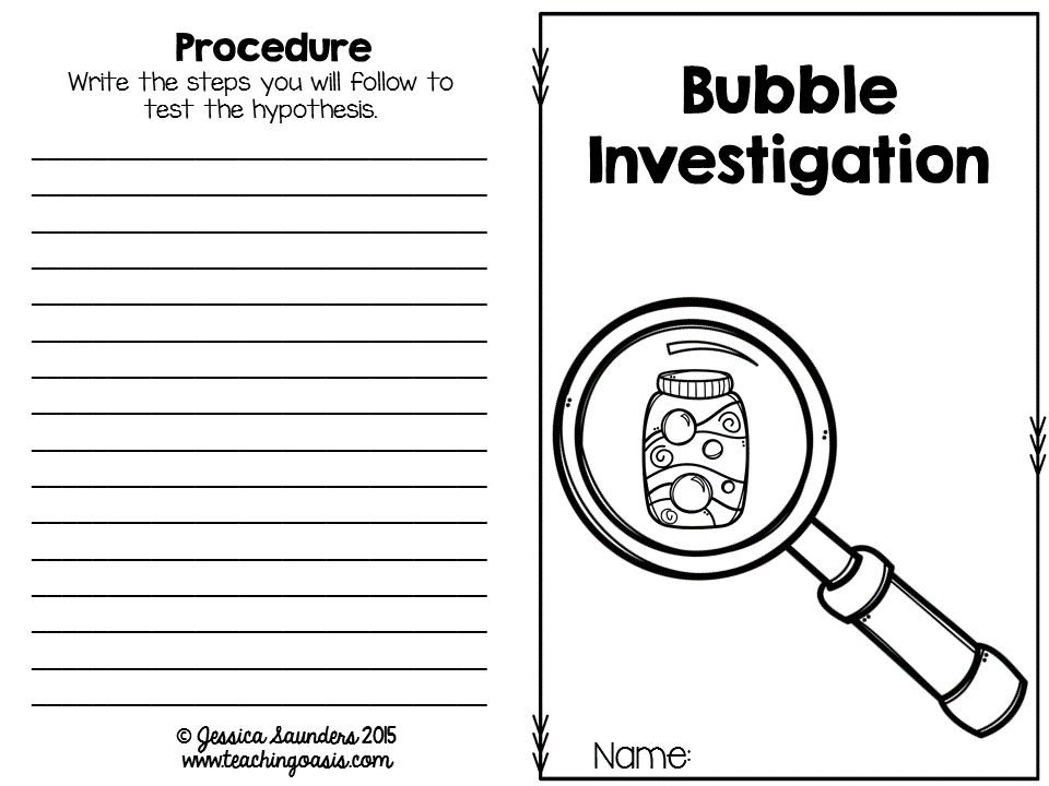 Bubbles- A Scientific Investigation | Virginia is for Teachers