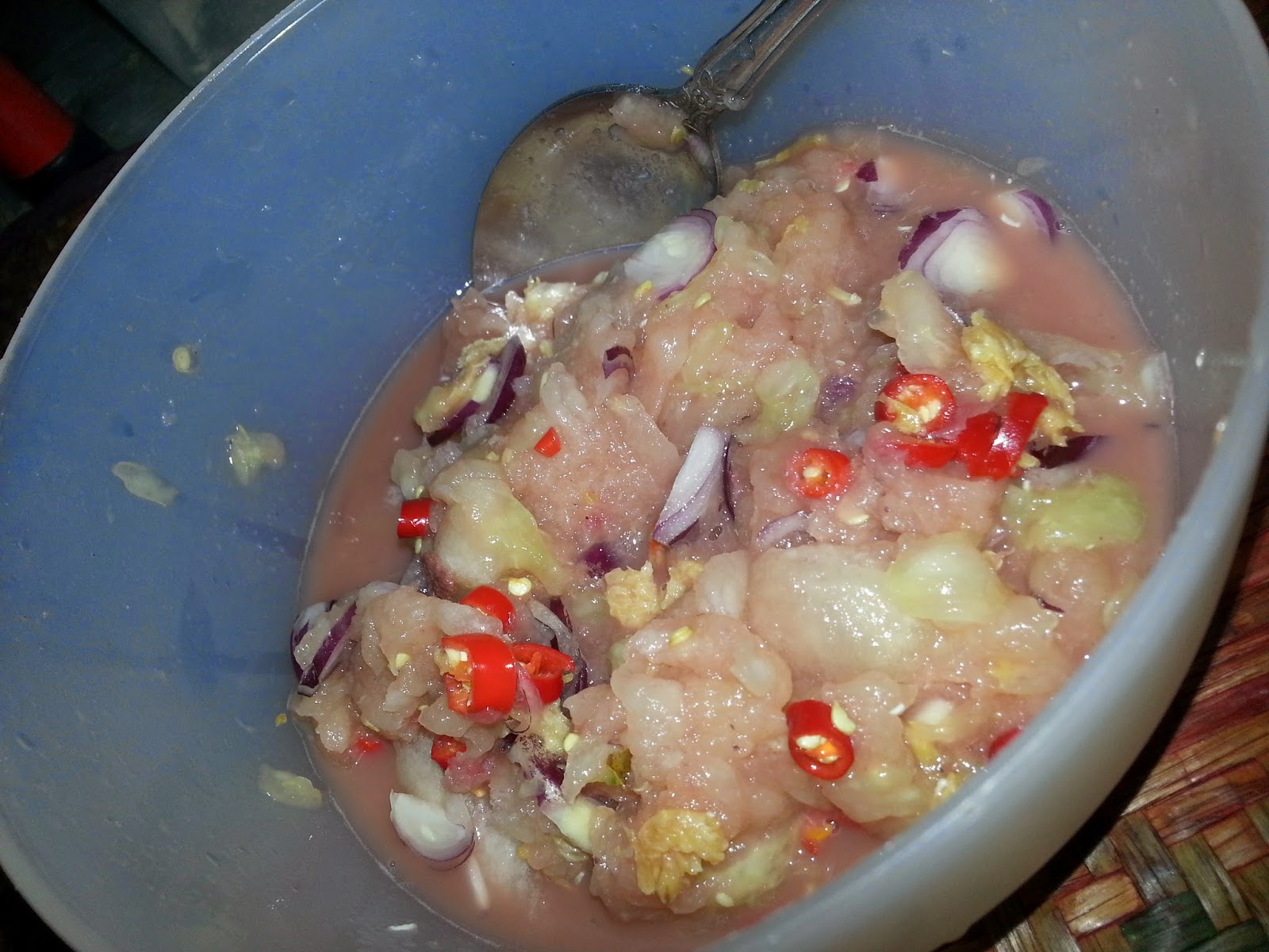 Kerabu Timun Tua ~ Resepi Ayah ~ Alizareesya Punya Cerita