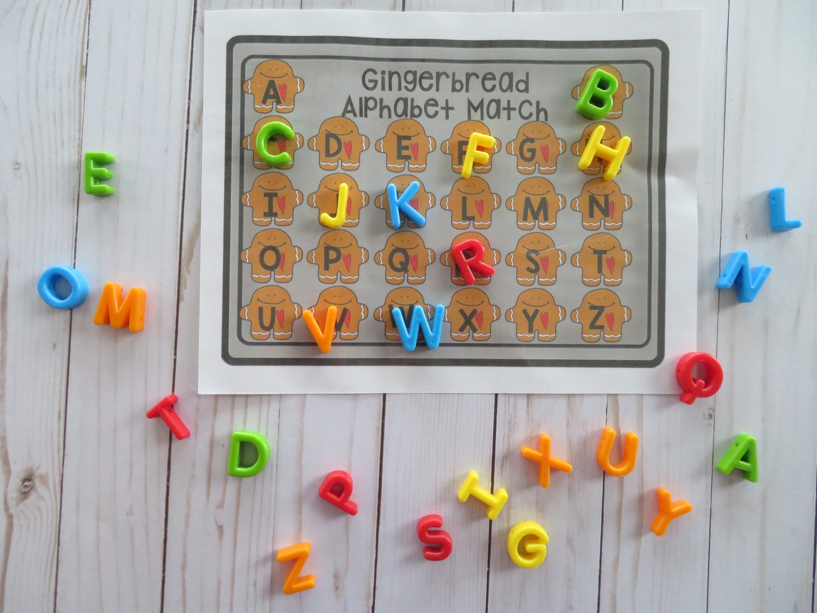 Gingerbread Preschool Pack