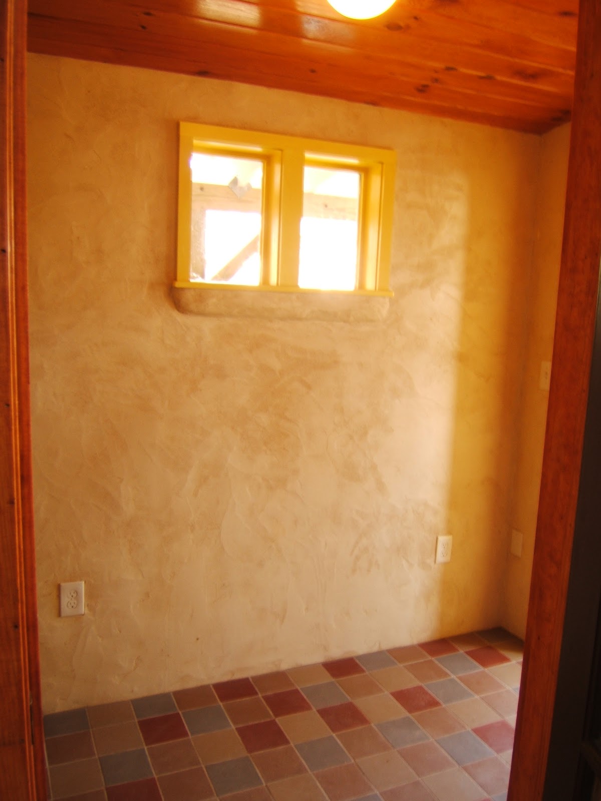 Rising Earth: Interior plaster