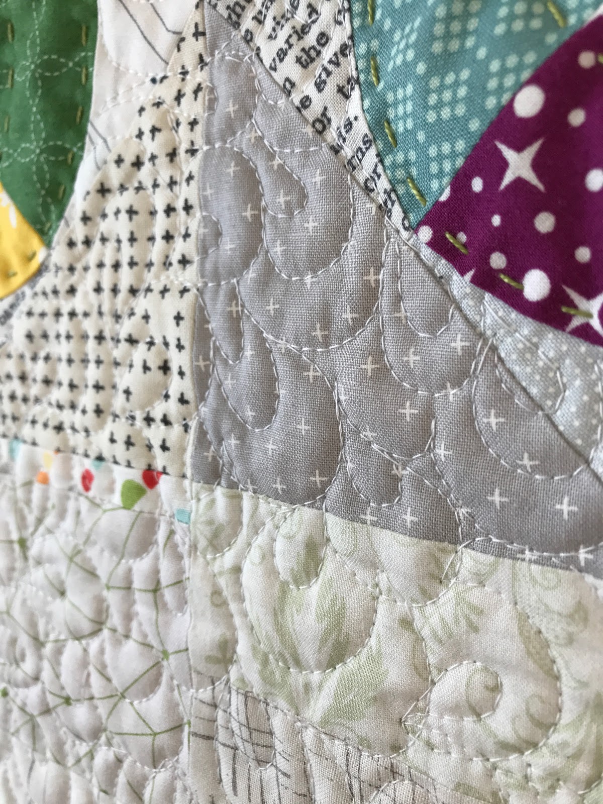 Käsityöläinen - unelmissaan: Metsä -peitto - Forest -quilt