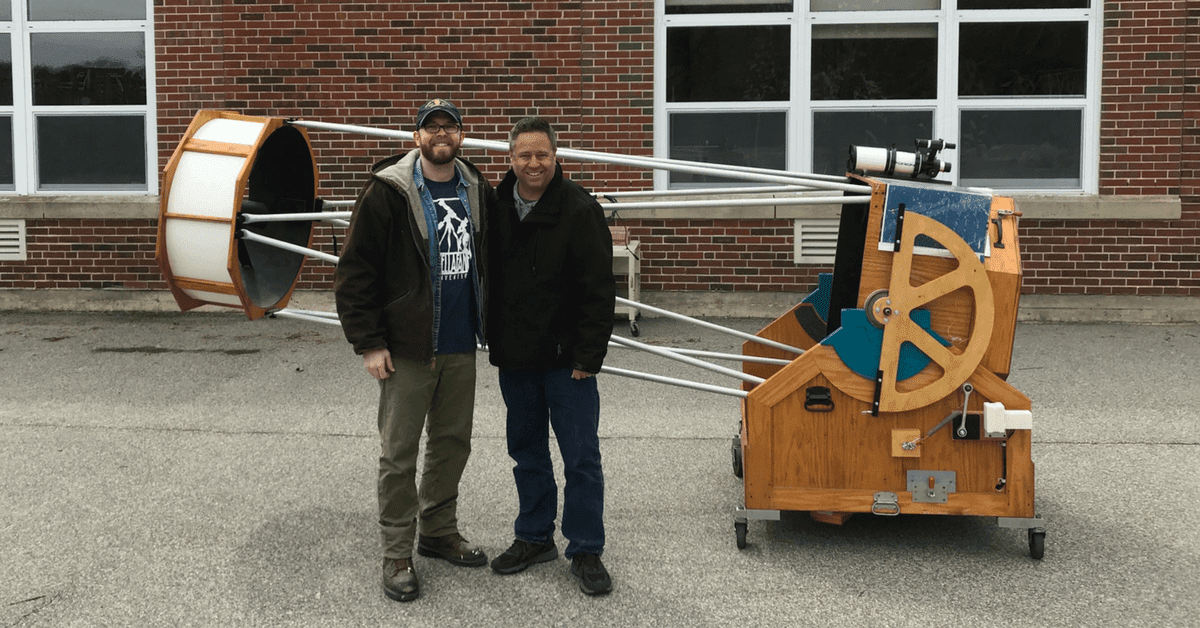 32-Inch Tectron Dobsonian Telescope Gets Automated