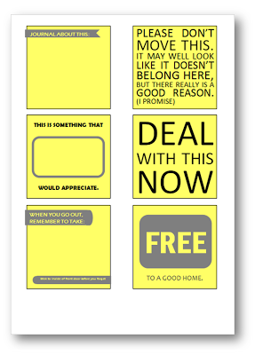 My Life All in One Place: The Printed Post-It Notes Project