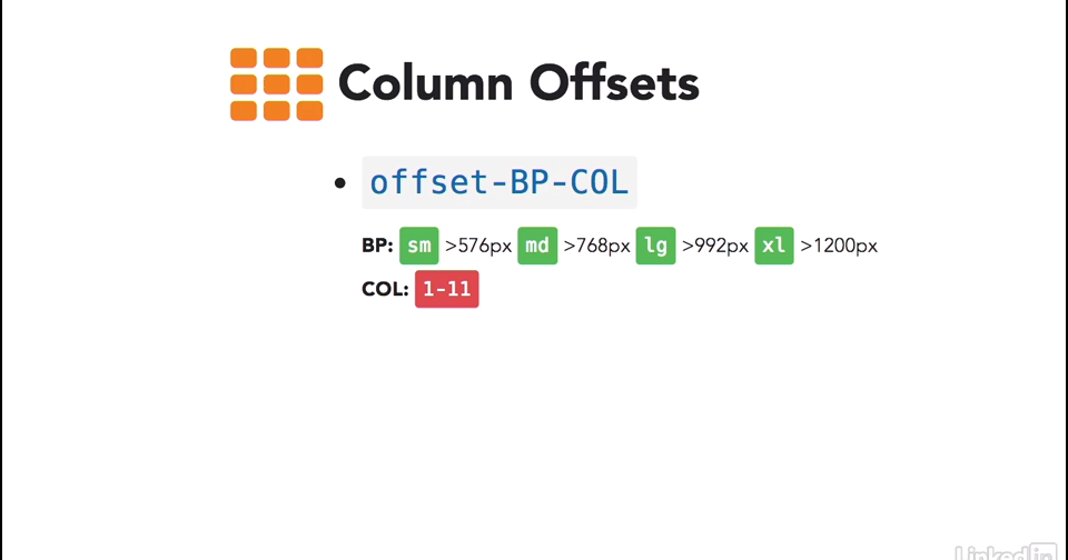 Dimensi TutupBotol: Ringkasan Column Offset di Bootstrap