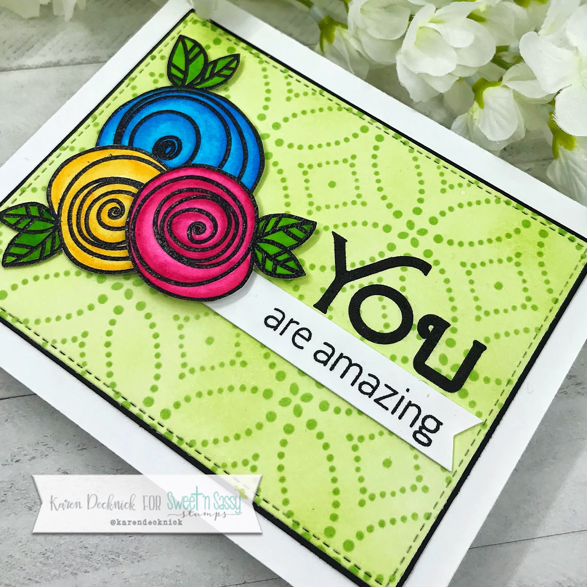 Tap Thump Art: Fun with Stencils VIP Challenge