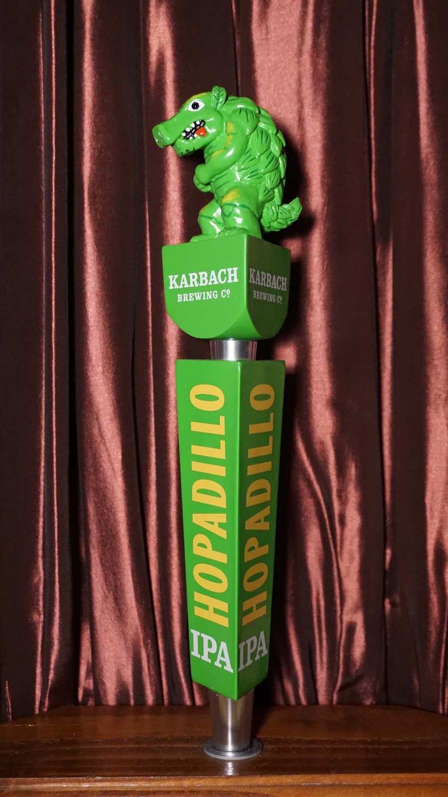 Tap Handle #726: Karbach - Hopadillo IPA