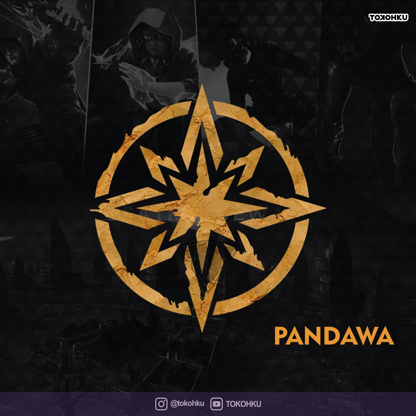 Logo Pandawa dan Kurawa di Film Satria Dewa Gatotkaca - tokohku