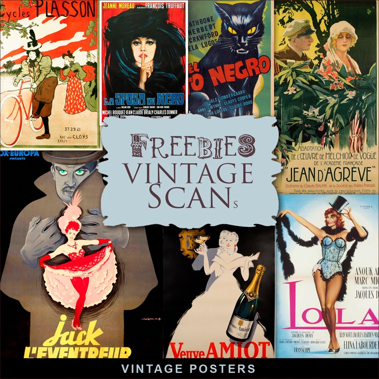 New Freebies Kit of Vintage Posters:Far Far Hill - Free database of ...