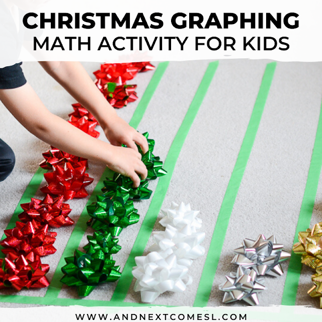Christmas Math Activity: Graphing with Gift Bows | And Next Comes L ...