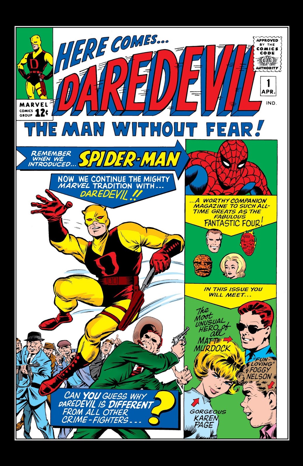 Weird Science DC Comics: Retro Review: Daredevil #1 (1964) - "The ...