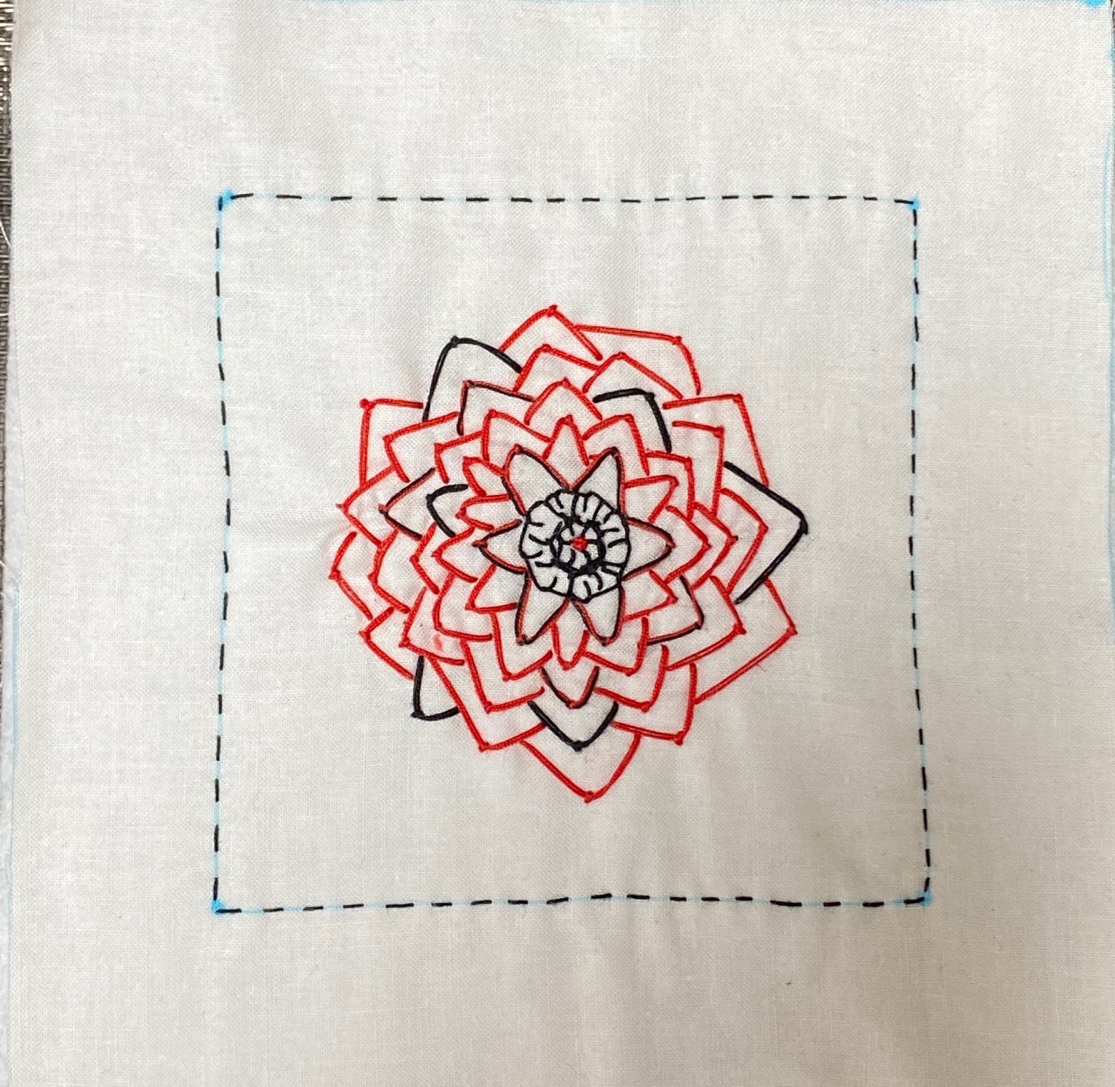 Julie B Booth: Hand Stitching ONLINE: Theme #2--Pattern and Rhythm