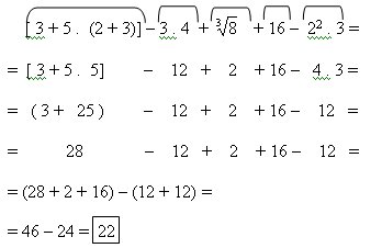 OPERACIONES COMBINADAS