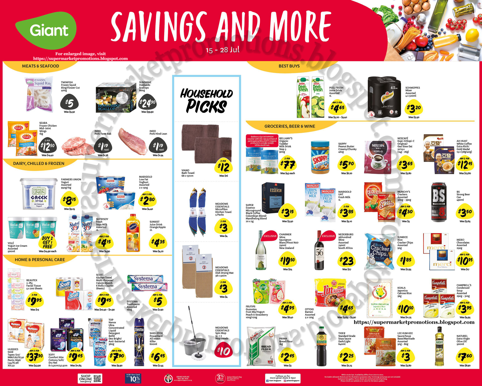 Giant Savings Promotion 15 - 28 July 2021 ~ Supermarket Promotions