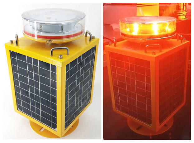 Solar Obstruction Lights & Lighting System, Low Intensity Aviation ...