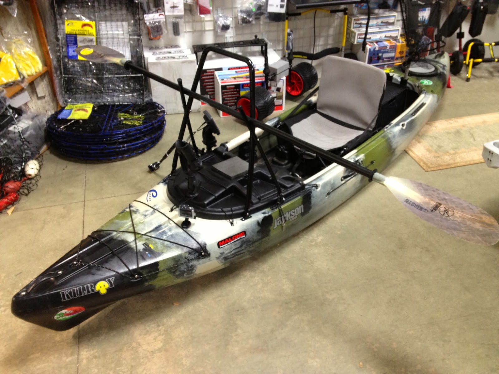 Headwaters Fishing Team: Stand up bar on the Jackson Kilroy.