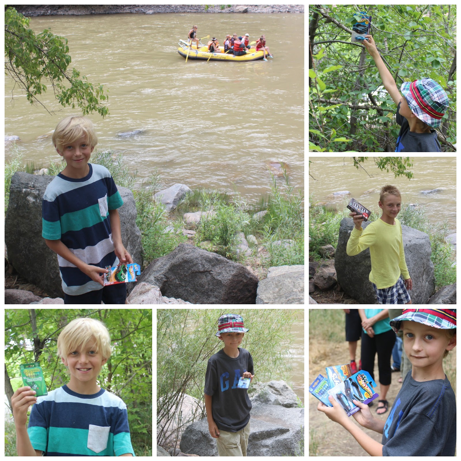 Moore Minutes: Summertime RIVER RAFT Birthday Party and Whitewater ...