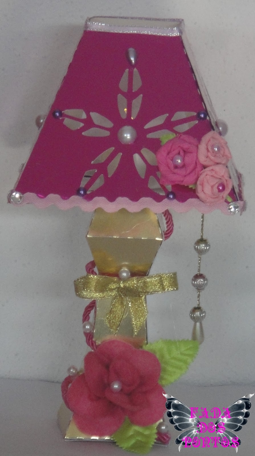 A Magia do Quilling e Papel: Candeeiro em Papel =)