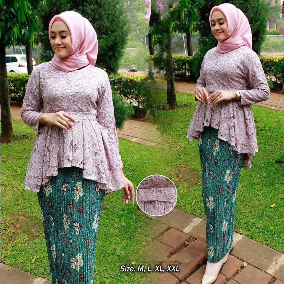 Model Kebaya Simple Tapi Mewah Terbaik 2020 - Model Baju Korea