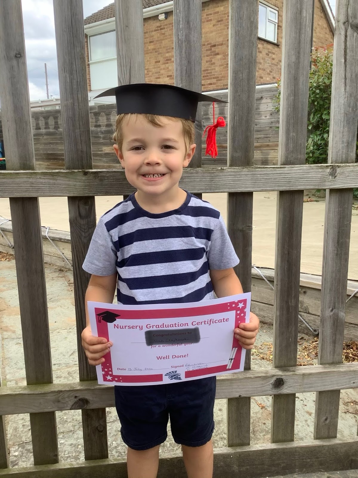 EYFS: NURSERY GRADUATION 2020